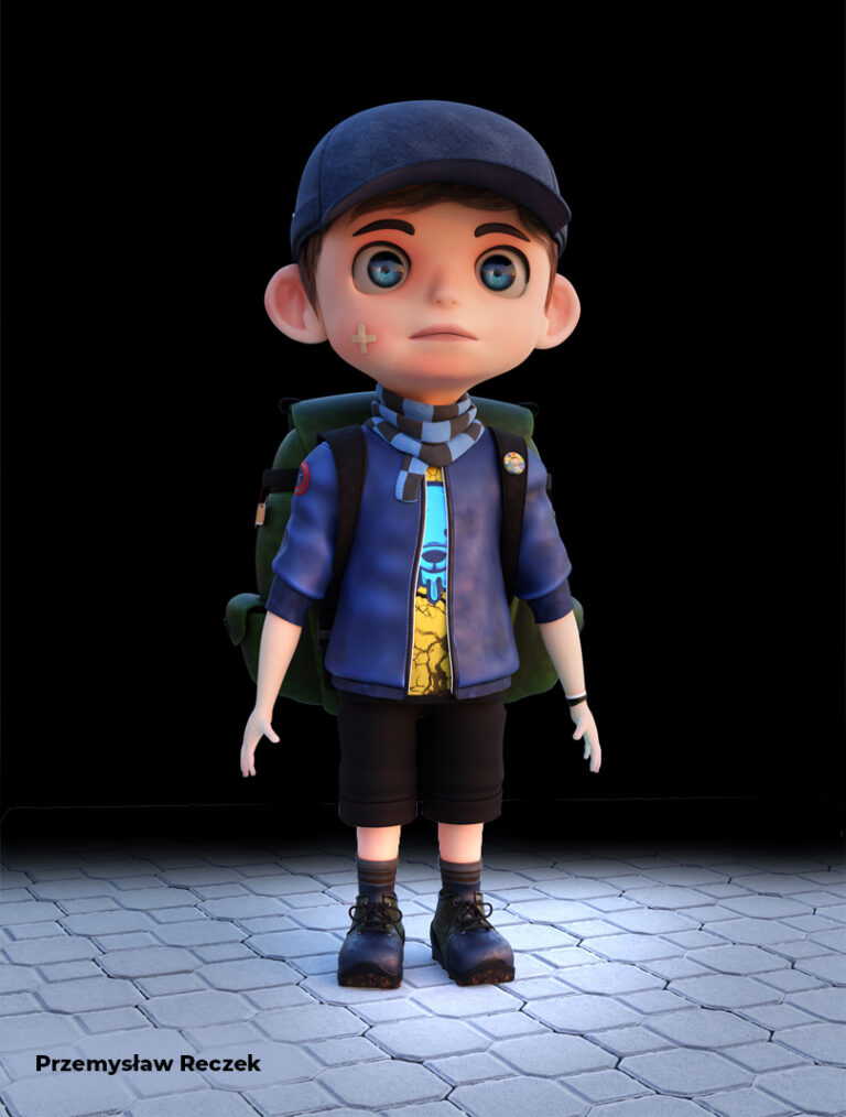 Let’s learn ANIMATED CHARACTER CREATION IN 3D | Crossmind