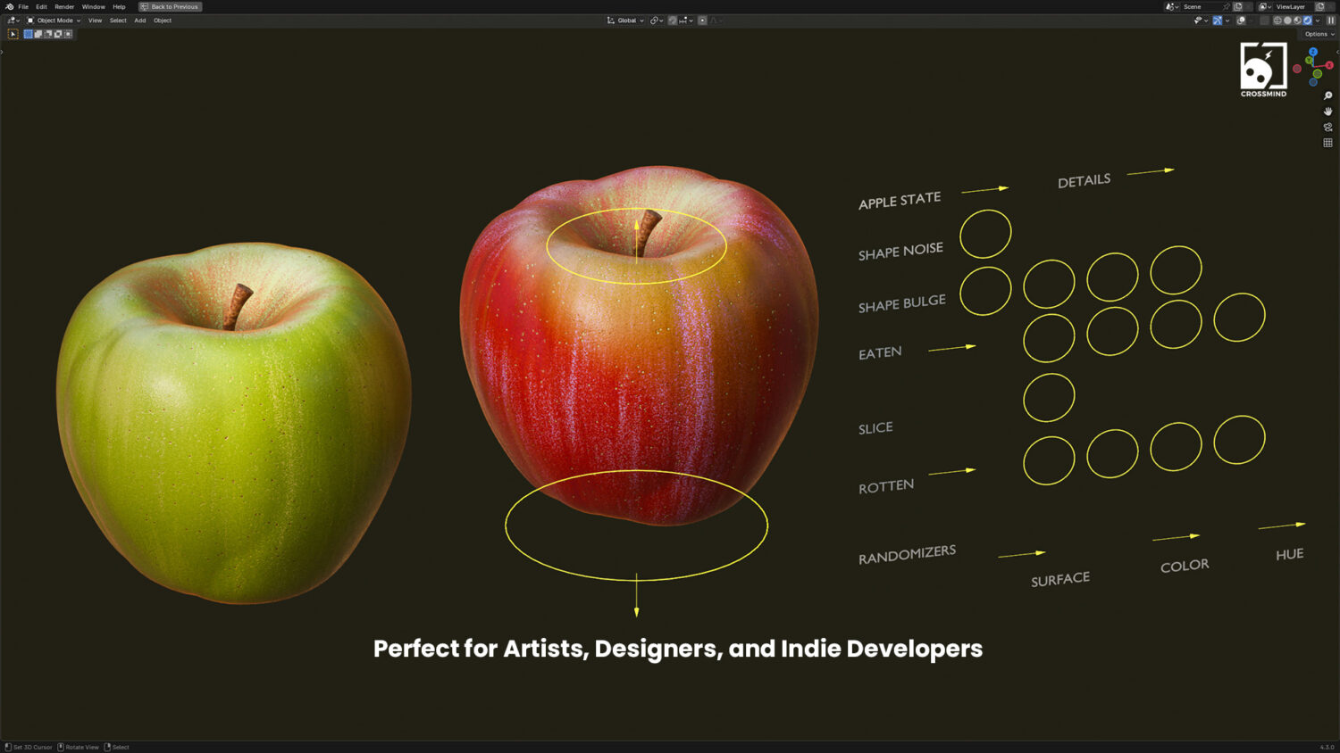 Procedural Thinking – Blender Geometry Nodes Course | Crossmind