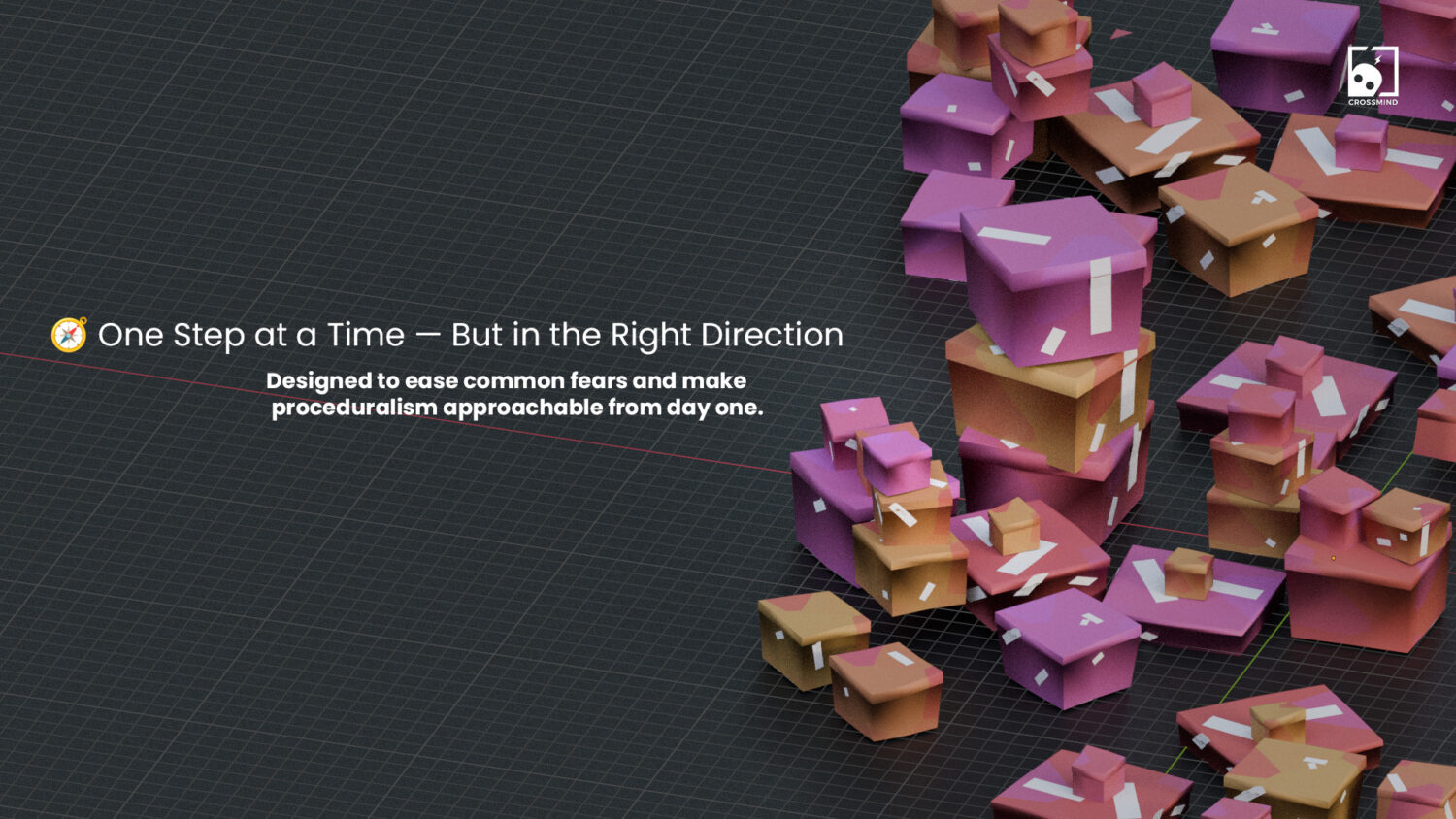 Procedural Thinking – Blender Geometry Nodes Course | Crossmind
