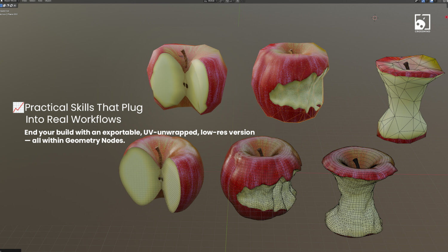 Procedural Thinking – Blender Geometry Nodes Course | Crossmind