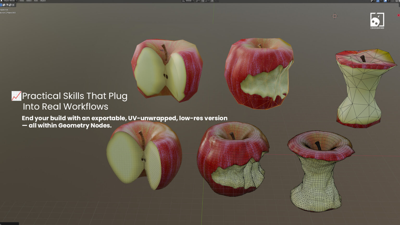 Procedural Thinking – Blender Geometry Nodes Course | Crossmind