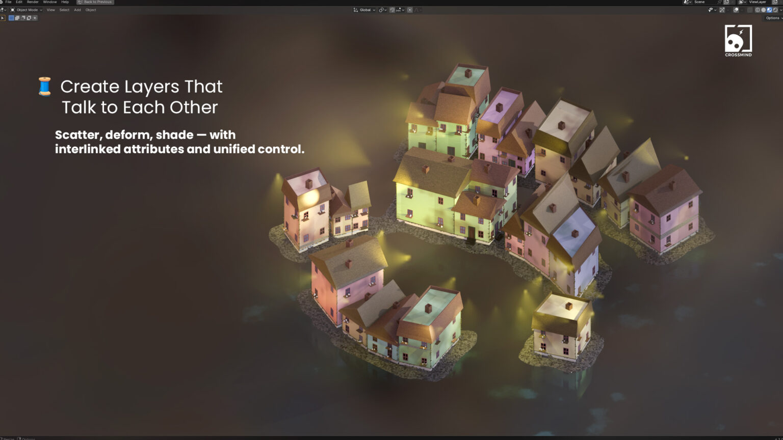 Procedural Thinking – Blender Geometry Nodes Course | Crossmind