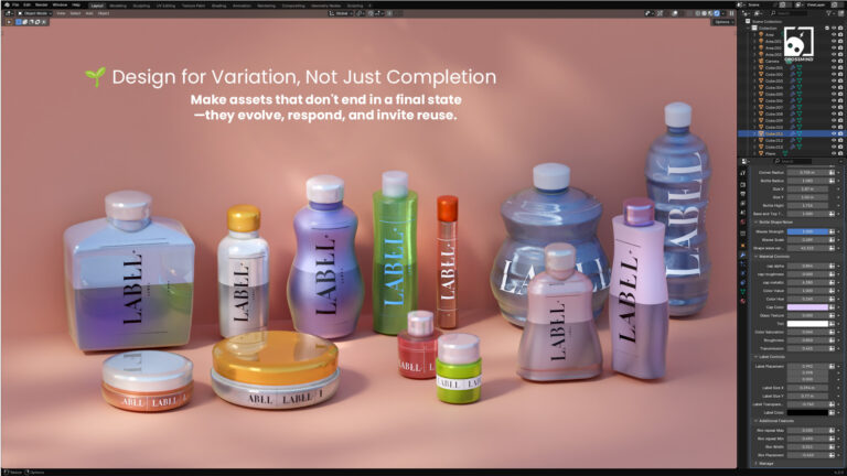 Procedural Thinking – Blender Geometry Nodes Course | Crossmind